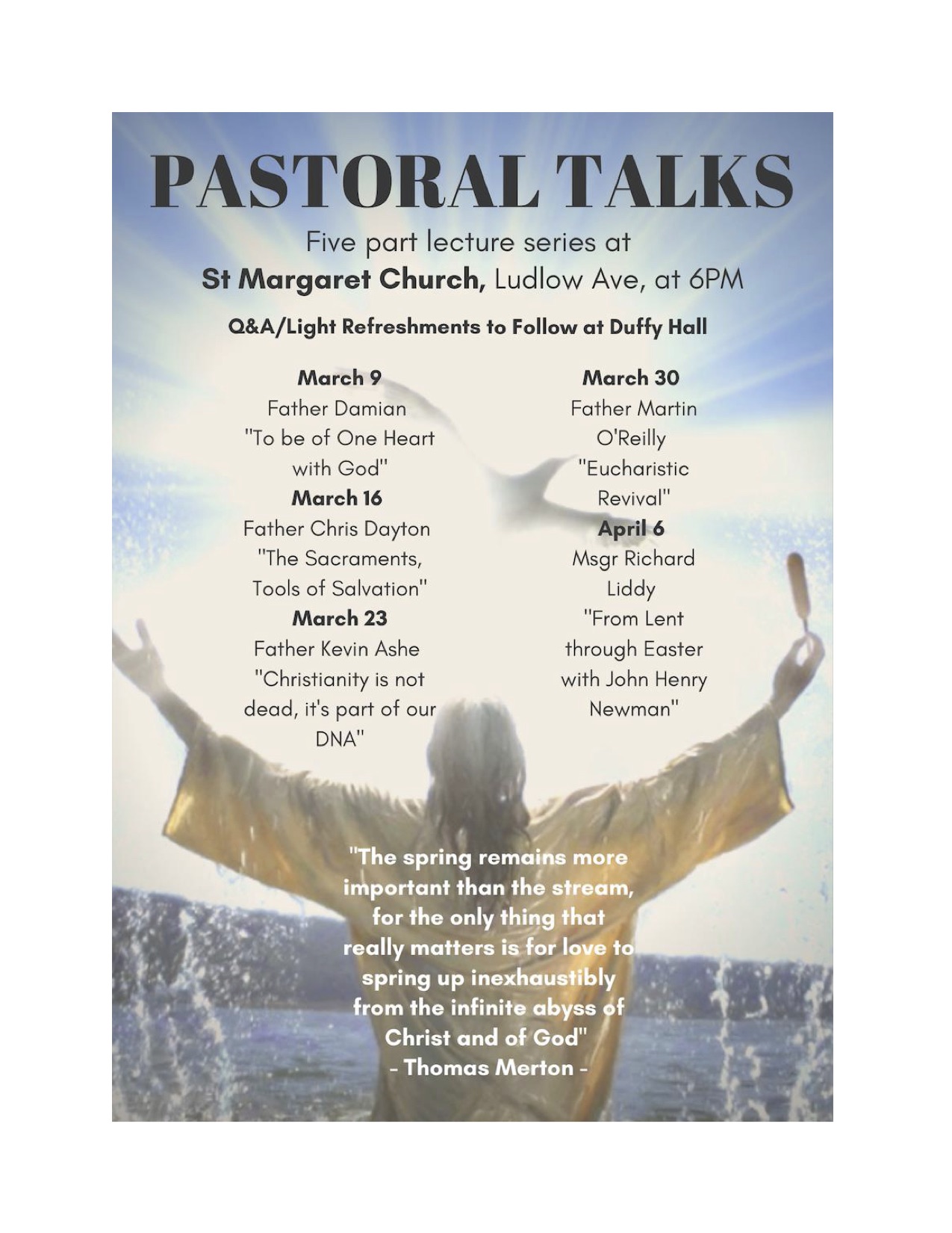 Prior Programs – Fire of Faith